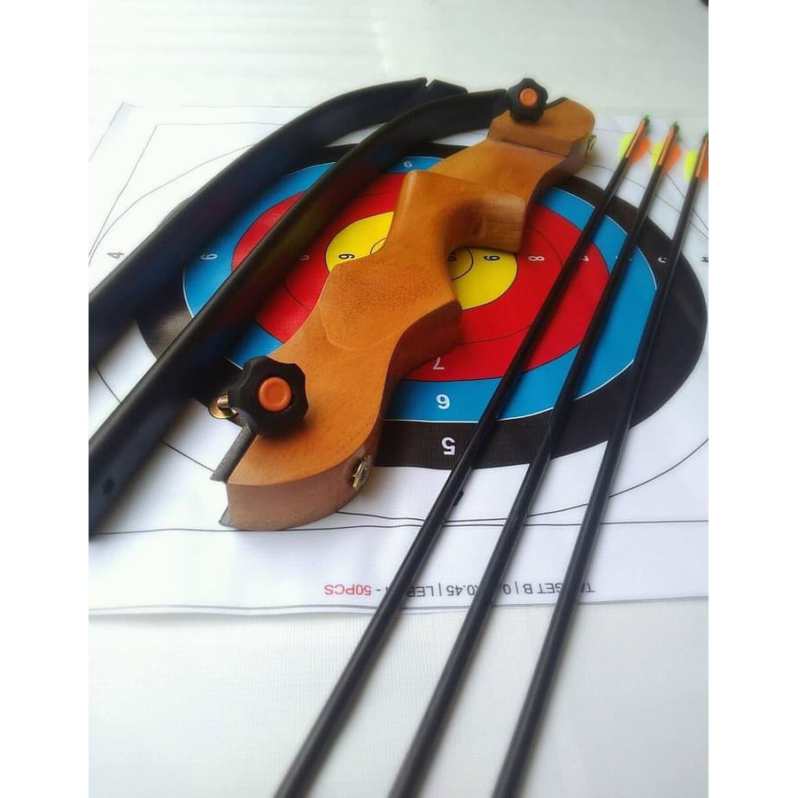 Jual Panahan Standar Club / Busur Panah Recurve Standar R50 | Shopee ...