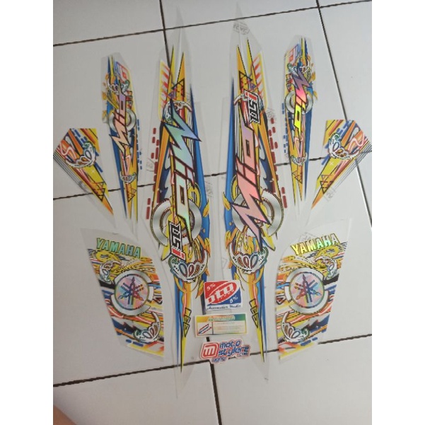 Jual STRIPING MIO J TRANSPARAN HOLOGRAM | Shopee Indonesia