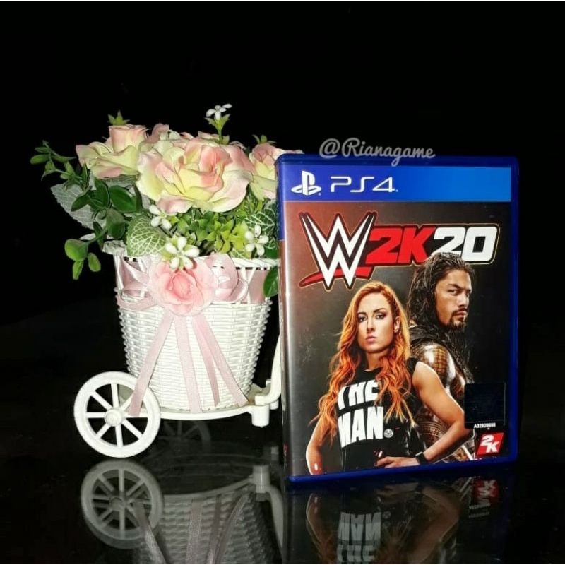 Jual BD Kaset PS4 WWE 2K20 W2K20 Game CD PS 4 Bekas Second Mulus | Shopee Indonesia