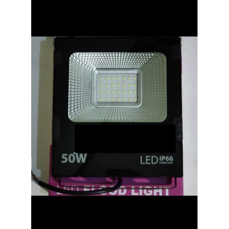 Jual lampu tembak 50w 50 watt lampu sorot led 50w led sorot outdoor floodlight led outdoor ...