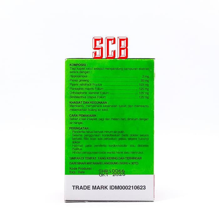 Jual ORIGINAL OBAT SEHAT GINJAL SEAHORSE GHENSHEN KIDNEY !! | Shopee ...