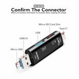 Jual cardreader OTG 5in1 usb 3.0 typeC micro Sd TF type c card reader 5 ...