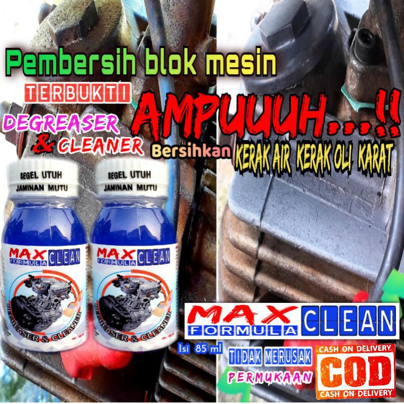 Jual ENGINE DEGREASER CLEANER CAIRAN PEMBERSIH KARAT KERAK OLI BLOK MESIN MOTOR MOBIL MURAH ...