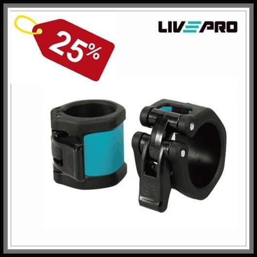 Jual COLLARS LIVEPRO BARBELL BLACK | Shopee Indonesia
