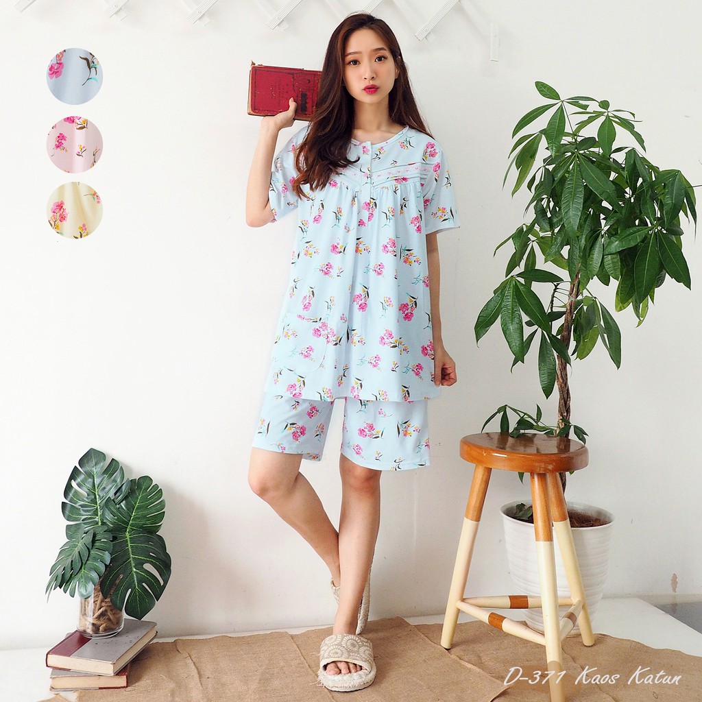 Jual GREET NIGHT WEAR - Baju Tidur Model : D-371 / H | Shopee Indonesia