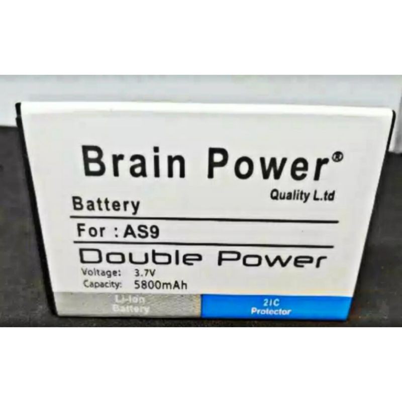 Jual BATRE BATERAI BATTERY ALDO AS-9 AS9 DOUBLE POWER BATTERY | Shopee Indonesia