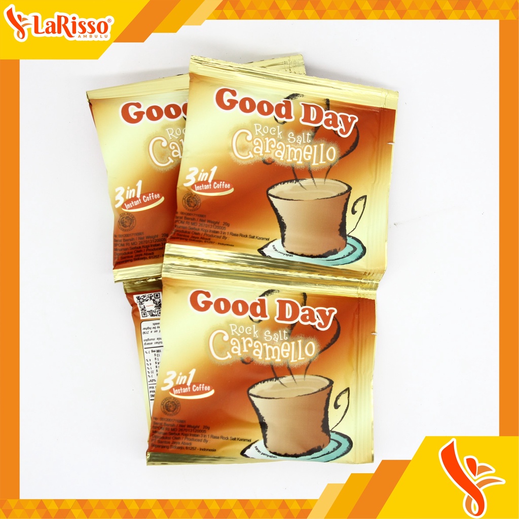 Jual GOOD DAY 3IN1 INSTANT COFFEE 10X20GR SACHET ALL VARIAN | Shopee ...
