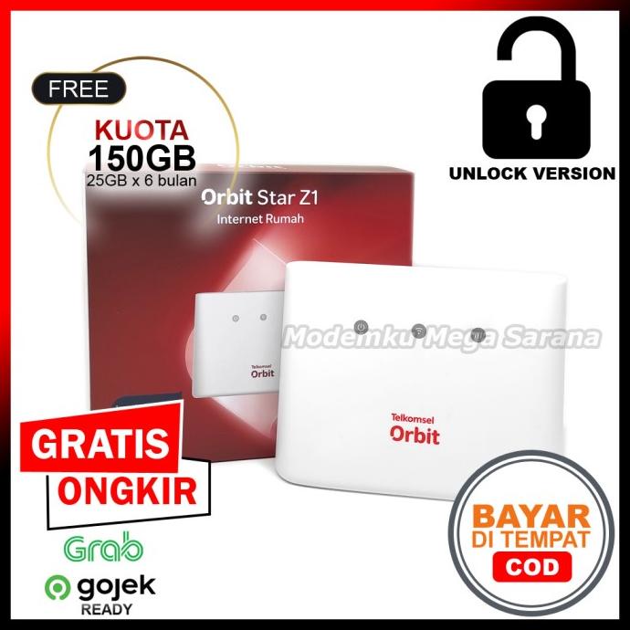 Jual yang dicari] Unlock - Telkomsel Orbit Star Z1 ZTE MF293N Modem ...