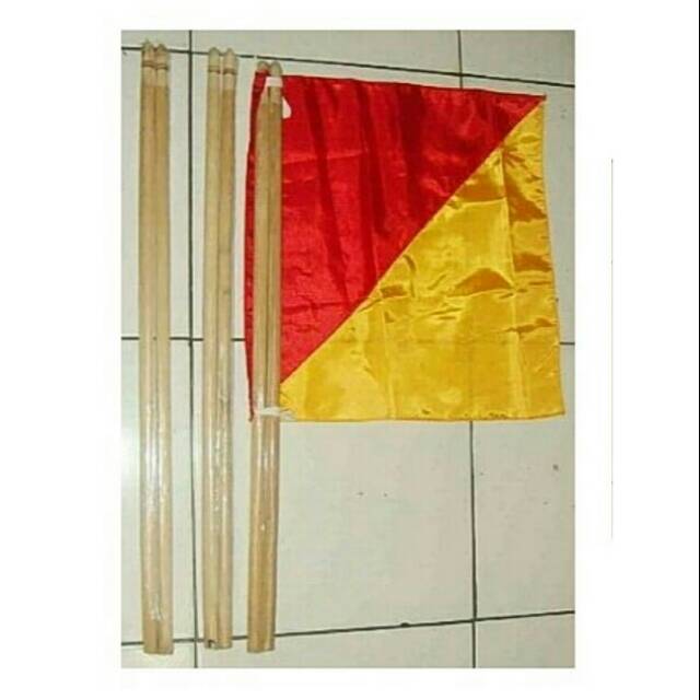 Jual Bendera semaphore 2pcs dan Stik 2pcs | Shopee Indonesia