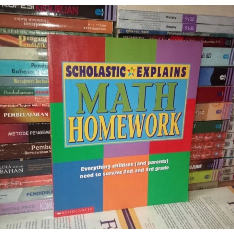 Jual BUKU ORI SCHOLASTIC EXPLAINS MATH HOMEWORK. | Shopee Indonesia