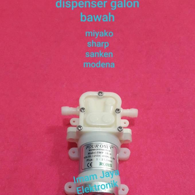 Jual Dinamo Pompa Dispenser Galon Bawah Miyako,Sharp,Sanken,Modena ...
