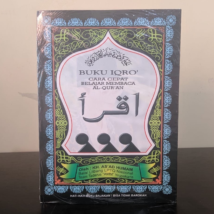Jual Buku Iqro Besar Hitam - Iqra - AMM | Shopee Indonesia