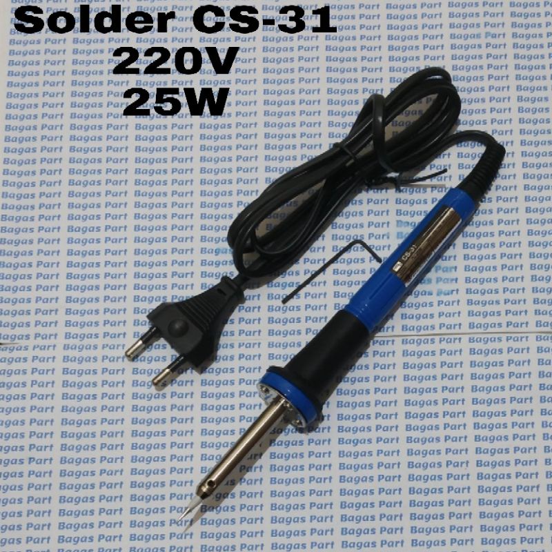 Jual Solder CS-31 / Solder MeL-V CS31 / Solder 25W / Solder Tangan ...