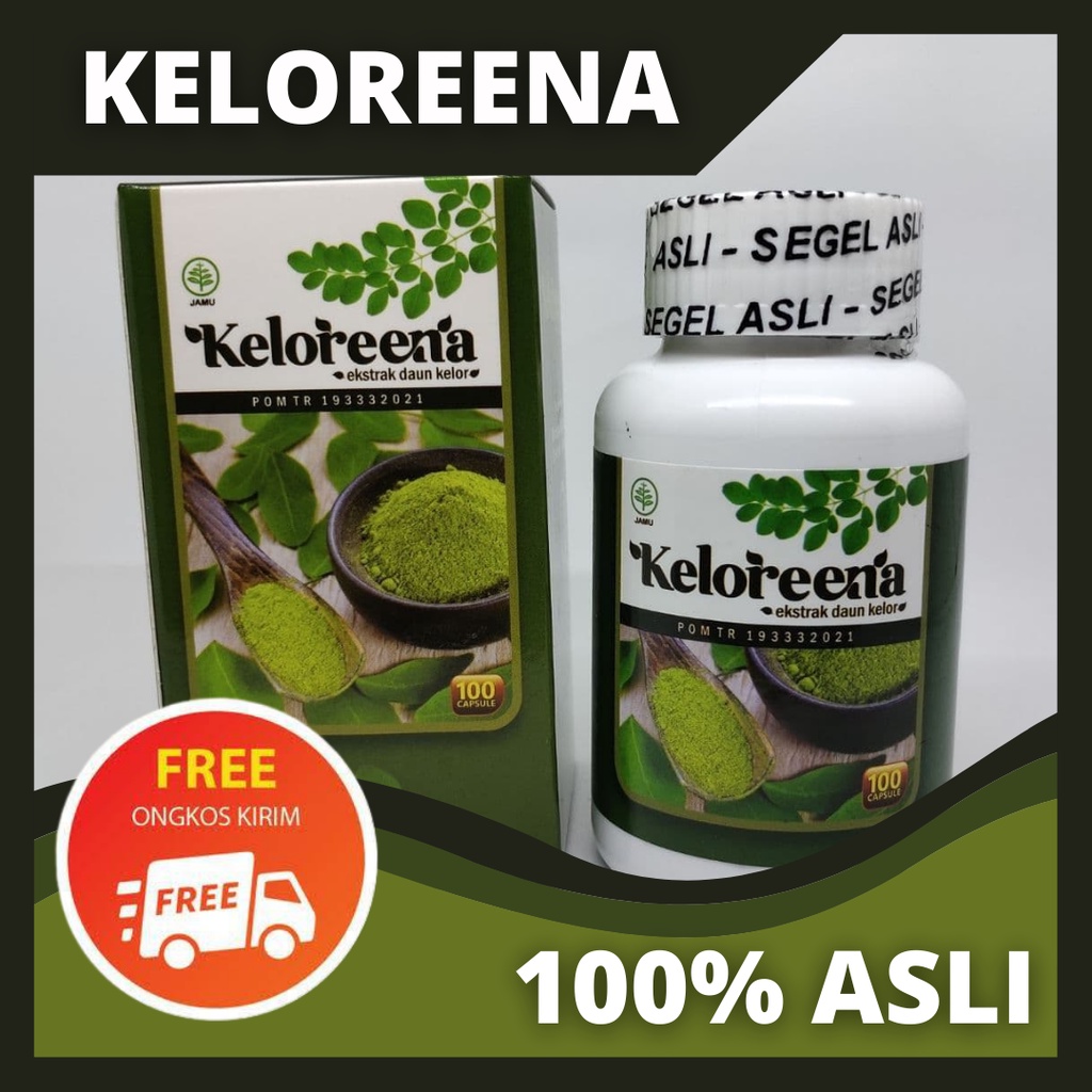 Jual KELOREENA HERBAL EKSTRAK DAUN KELOR - ANTI BAKTERI/RACUN ANTI ...