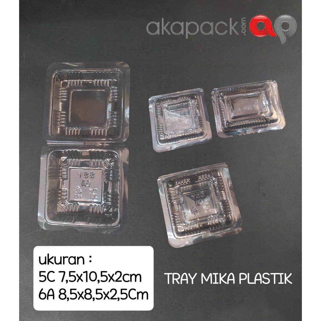 Jual SSY-Tray Mika Plastik / Plastik Mika kue dan Makanan 5c , 6A ...