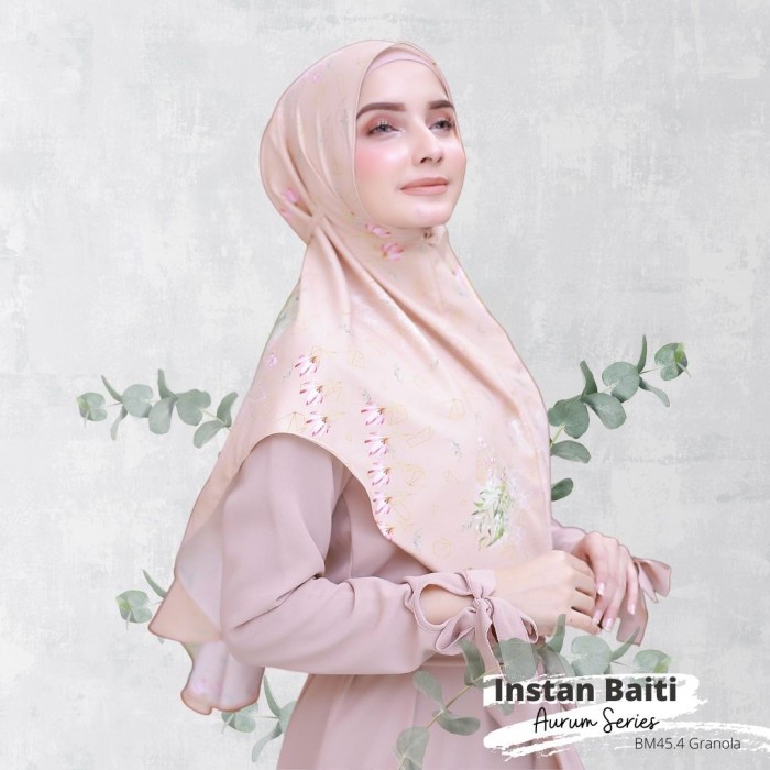 Jual Hijabwanitacantik - Instan Baiti Aurum Granola | Hijab Instan ...