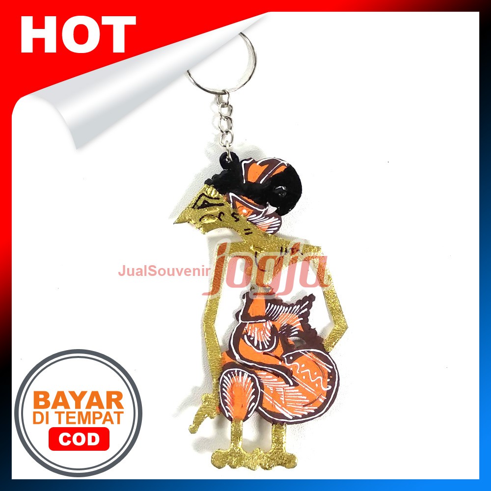 Jual Souvenir Gantungan Kunci Wayang Kulit Khas Jogja Indonesia | Shopee Indonesia