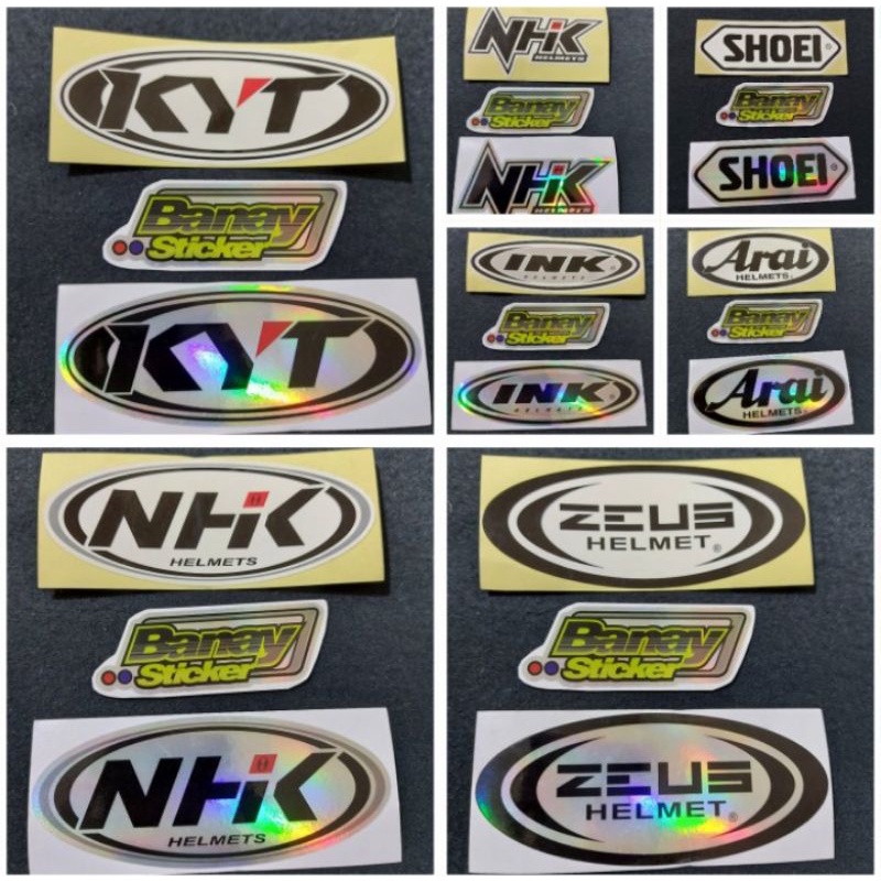 Jual Sticker merk helm hologram | Shopee Indonesia