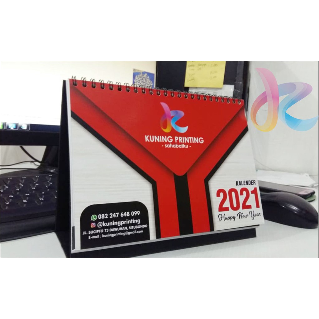 Jual Custom / CETAK Kalender Duduk / Kalender Meja isi 12+1 cover (SATU ...