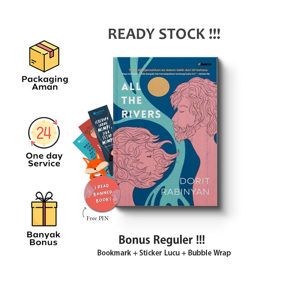 Jual Buku All The Rivers FREE PIN (Penerbit Baca) | Shopee Indonesia