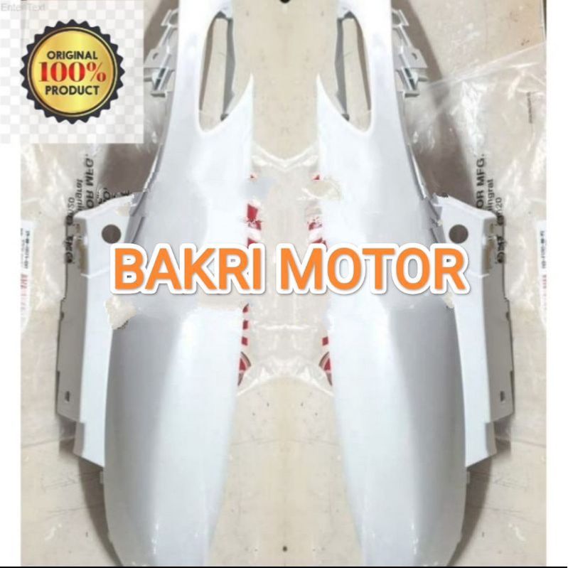 Jual Cover Body Belakang Kanan Kiri Yamaha Fino Fi 115 Putih 2014 2015 ...