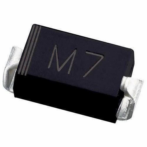 Jual M7 1N4007 IN4007 SMD Dioda Rectifier 1A 1000V Do-214AC Diode ...