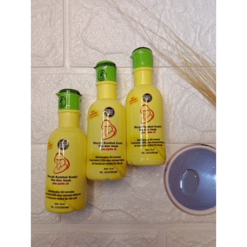 Jual FORA NATURE MINYAK KEMIRI RAMBUT 65ml | Shopee Indonesia