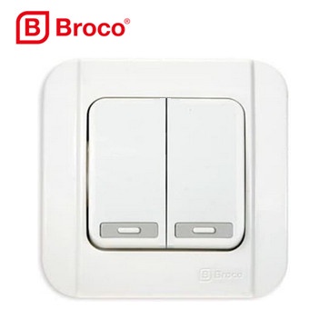 Jual BROCO GALLEO DOUBLE SWITCH | Shopee Indonesia
