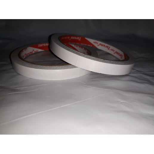 Jual Double Tape Kertas 10mm x 11 Meter (1/2 inch x 11 meter) | Shopee ...