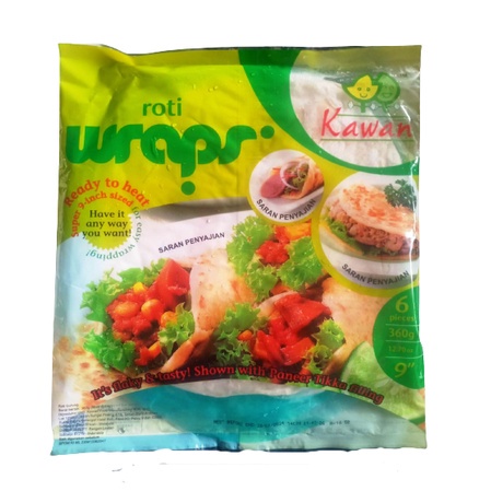 Jual Kawan Roti Wrap 360 gram | Shopee Indonesia