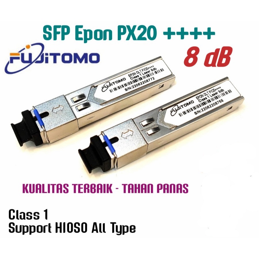 Jual SFP EPON 8dB PX20+++ FUJITOMO | Shopee Indonesia