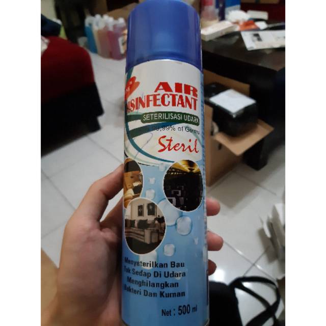 Jual Air Disinfectant Spray Zone 500ml Sterilisasi Udara Ruangan ...