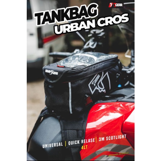 Jual TANKBAG CB150X URBANCROSS TANKBAG 7GEAR TAS TENGKI MOTOR CRF250 ...