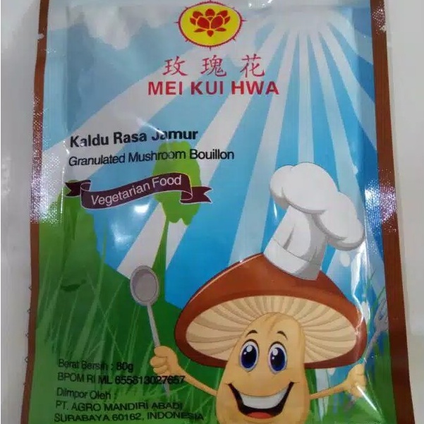 Jual Kaldu Rasa Jamur Mei Kui Hwa 80 gr | Shopee Indonesia