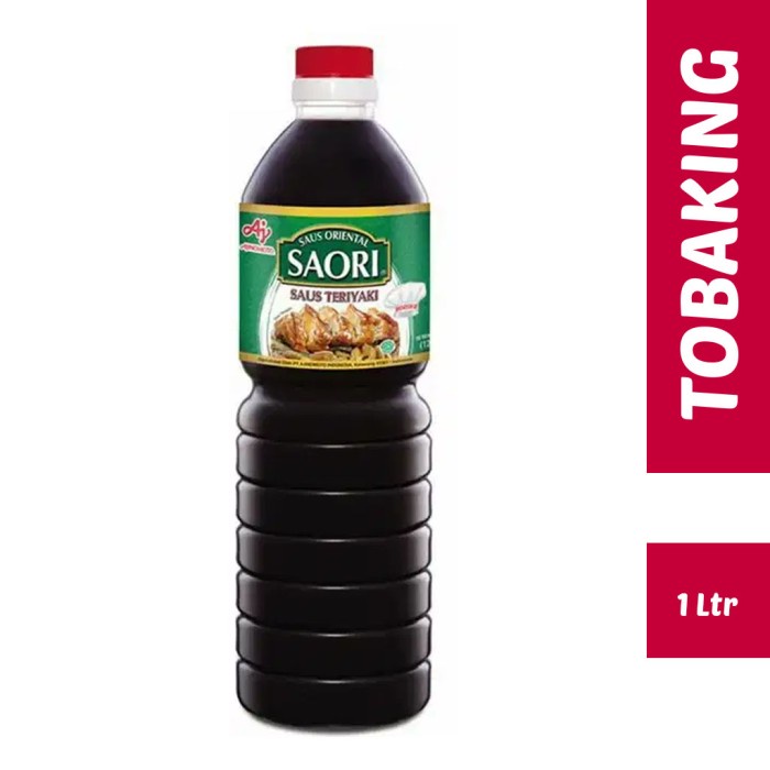 Jual Saus Teriyaki Saori 1 Liter Saos 1000 ml | Shopee Indonesia