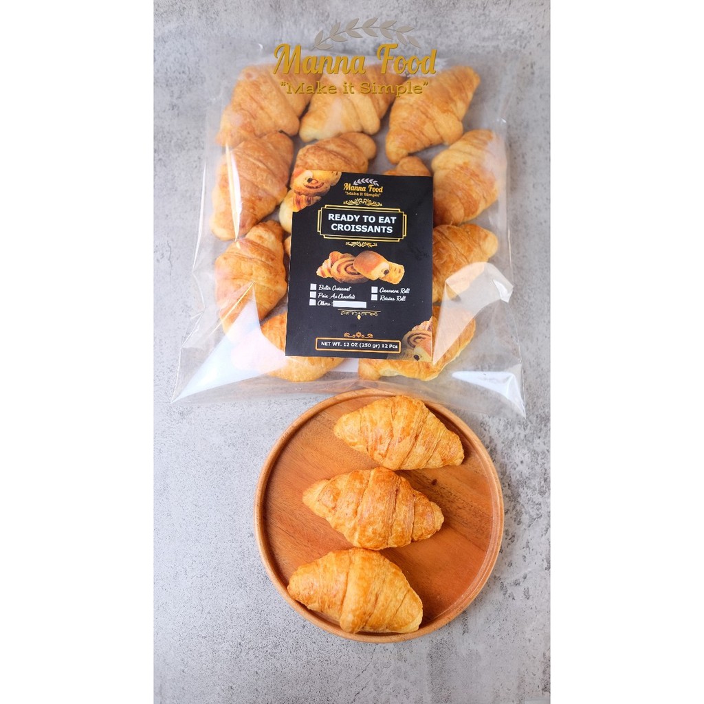 Jual Mini Butter Croissant / Mini Pack isi 12 pcs | Shopee Indonesia