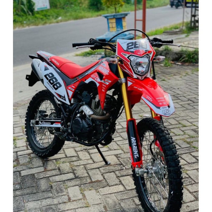 Jual DECAL CRF 150L 150CC STICKER FULL BODY FULL BLOCK FULL PRINT 2017 ...