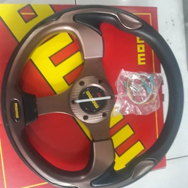 Jual Setir Racing Momo Ukuran 13 Inchi | Shopee Indonesia
