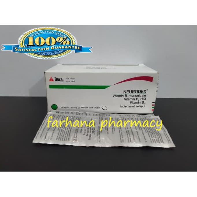 Jual neurodex / neurobion / vitamin otot saraf / obat anti kebas atau ...