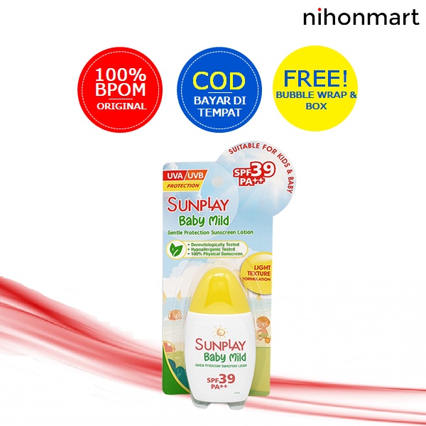 Jual Sunplay Baby Mild Sunscreen Lotion (SPF 39) 30g | Shopee Indonesia