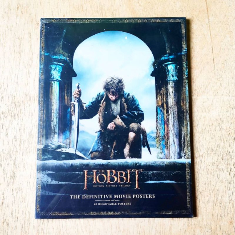 Jual THE HOBBIT. THE DEFINITIVE MOVIE POSTERS. 40 Removable Posters ...