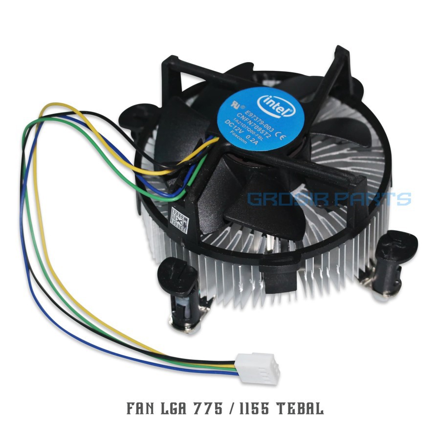 Jual Fan Processor LGA 775 - 1155 Intel Box - CPU Cooler - Cooling fan ...