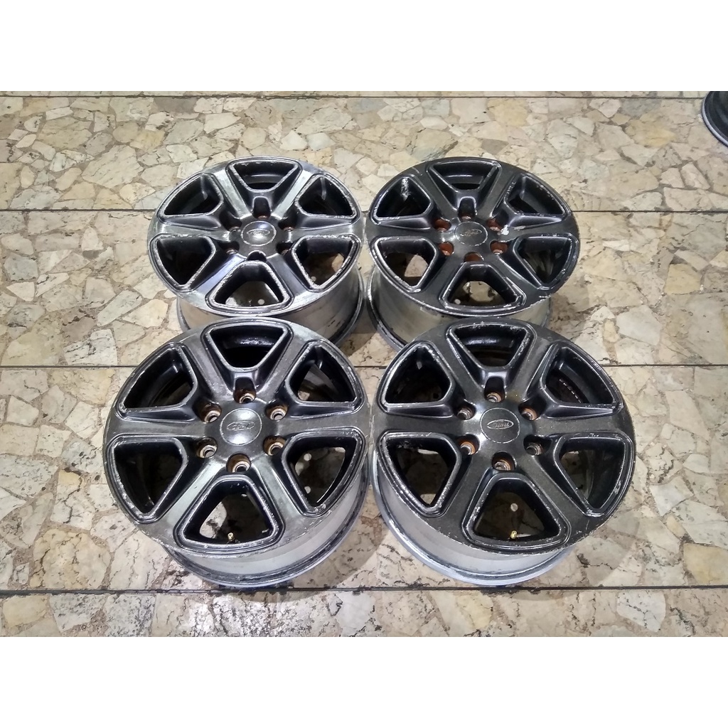 Jual VELG MOBIL ORI COPOTAN FORD RANGER RING 17 LEBAR 8 PCD 6x139,7 ...