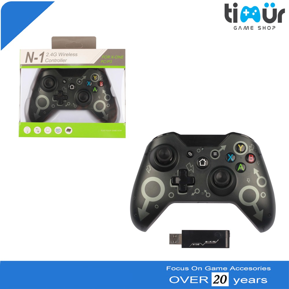 Jual Stik Stick Controller Joystick Xbox Series ONE PC PS3 Laptop Grey ...