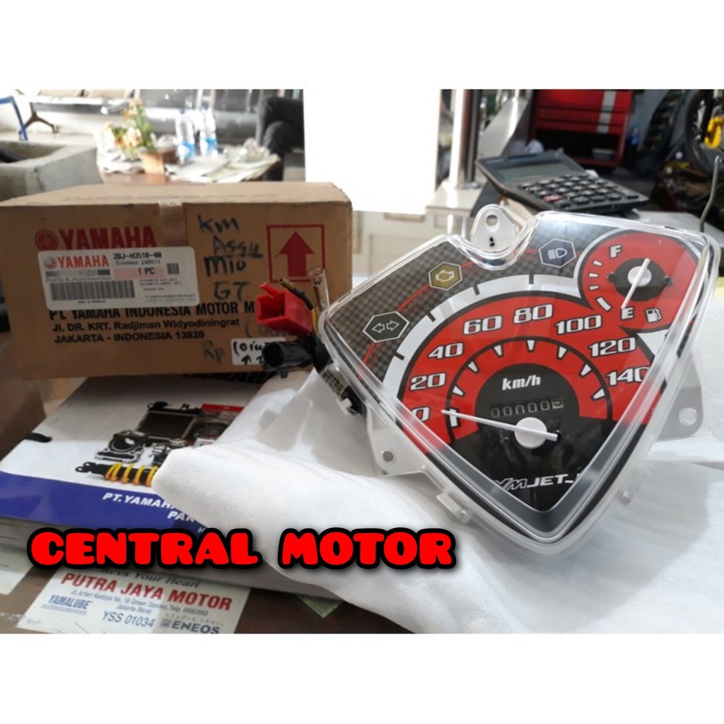 Jual SPEEDOMETER SPIDOMETER SPIDO METER GAUGE ASSY MIO GT ORI YAMAHA ...