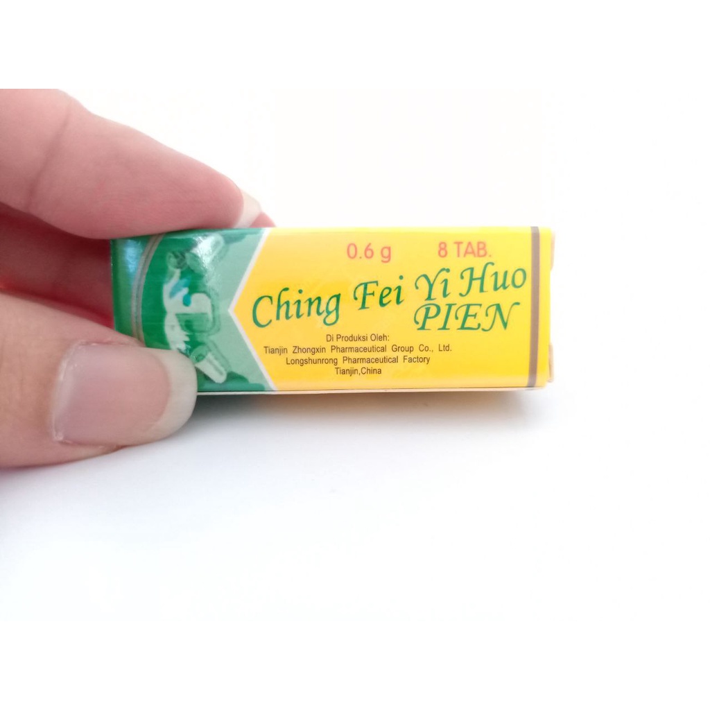 Jual Ching Fei Yi Huo Pien - Obat Herbal Cina Batuk Sakit Gigi Gusi ...