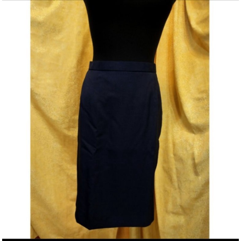 Jual Rok Pendek Span Biru Tua Tatum By Itang Yunasz | Shopee Indonesia