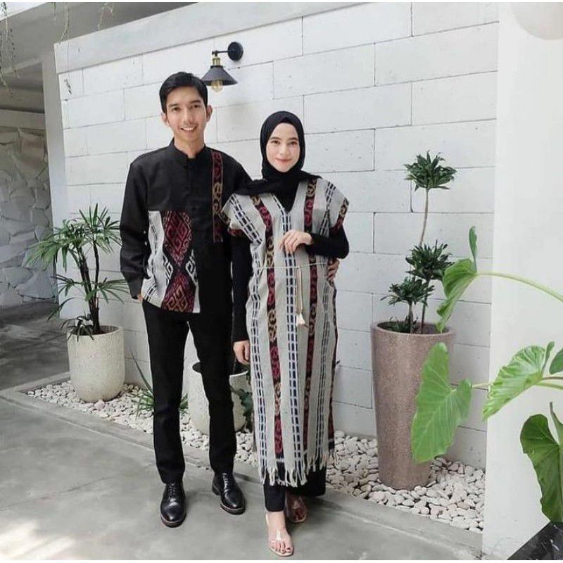 Jual Baju tenun couple - baju tenun - couple tenun - dress tenun - tenun - baju tenun troso ...