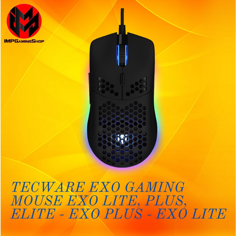 Jual Tecware EXO Gaming Mouse EXO LITE, PLUS, ELITE - EXO PLUS - EXO ...