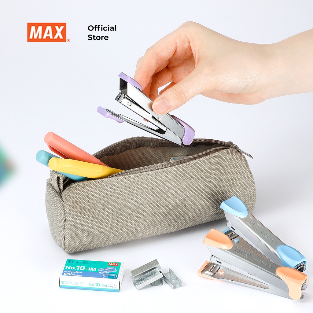 Jual MAX HD-10 ML Pastel Stapler – Stapler Kantor Premium, Kuat, Halus ...